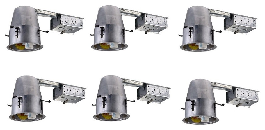 Elitco Lighting Icat4R-Gu10Led-6Pk Primo Recessed: Housing ...