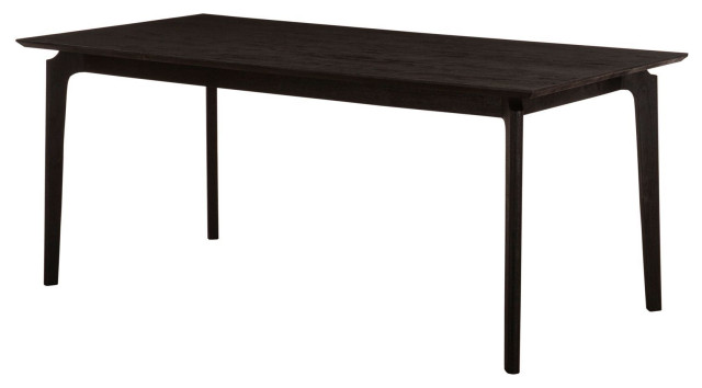 Kenzo Dining Table, Black - Midcentury - Dining Tables - by LH Home | Houzz