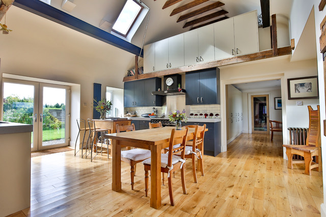 An Open-Plan Kitchen in a Converted Scottish Barn