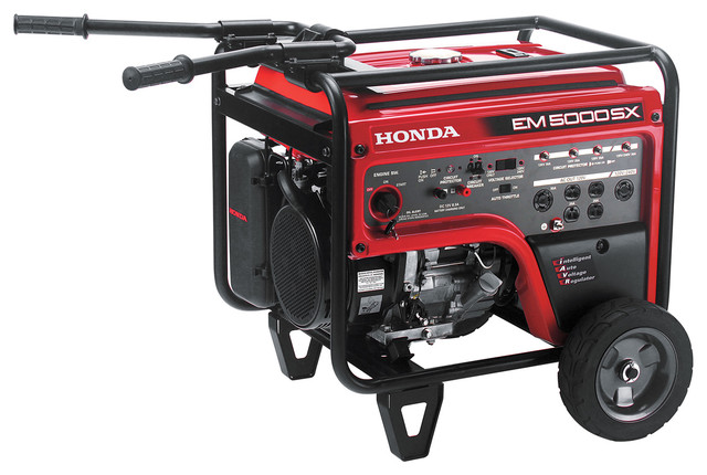 Honda EM5000S Deluxe 5000 Watt Portable Generator - di powerequipment ...