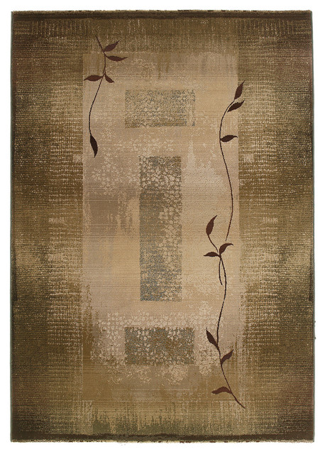 Oriental Weavers Sphinx Generations 544G1 Medium Green Rug, 4'x5'9 ...