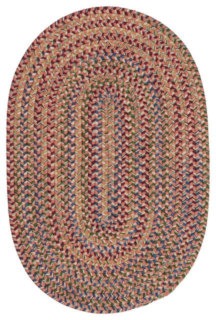 Colonial Mills Worley Oval Braided Rug, 3X5 - Contemporary - Area Rugs ...