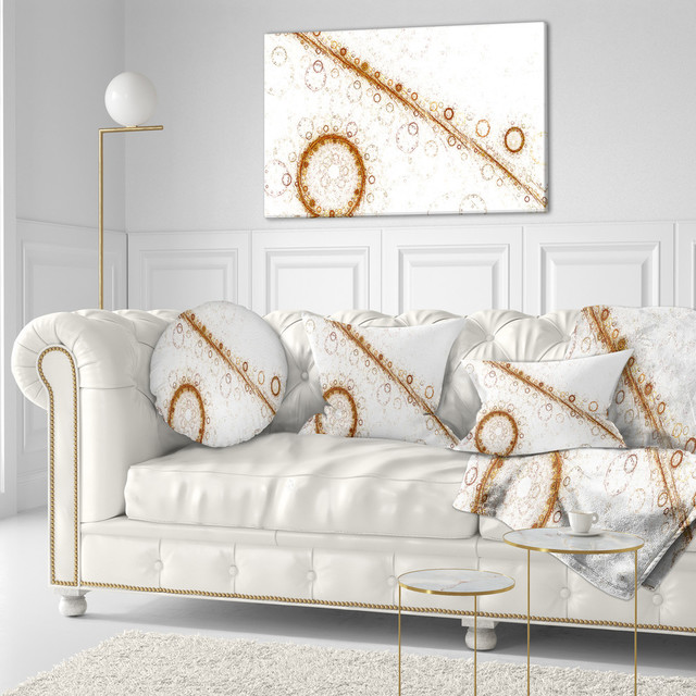 Live Cell Protein under Microscope Abstract Throw Pillow, 12"x20 ...