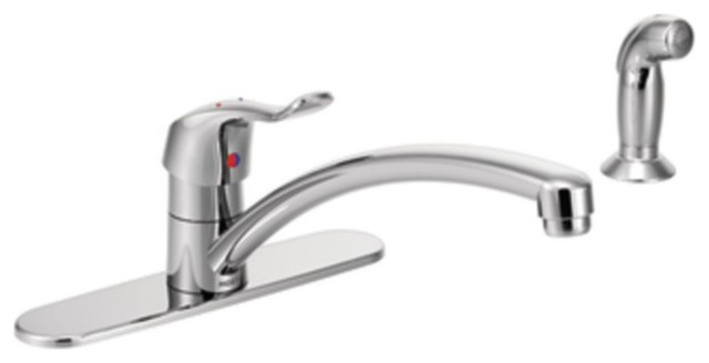 Moen 8717 M-DURA Commercial Kitchen Faucet - Contemporary - Kitchen ...