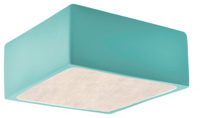 Short Square LED Outdoor Flush - Contemporary - Outdoor Flush-mount ...