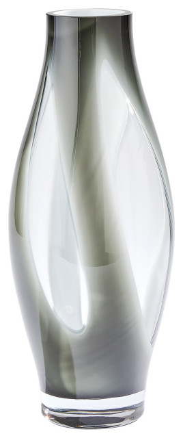 Fly Through Large Gray Vase - Contemporary - Vases - by Lighting ...