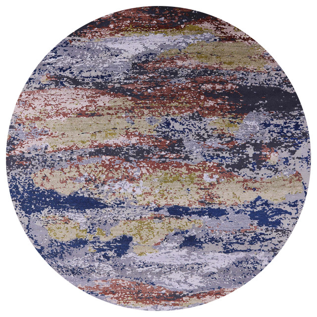 Ahgly Company Indoor Rectangle Mid-Century Modern Area Rugs, 5' x 7', 5 ...