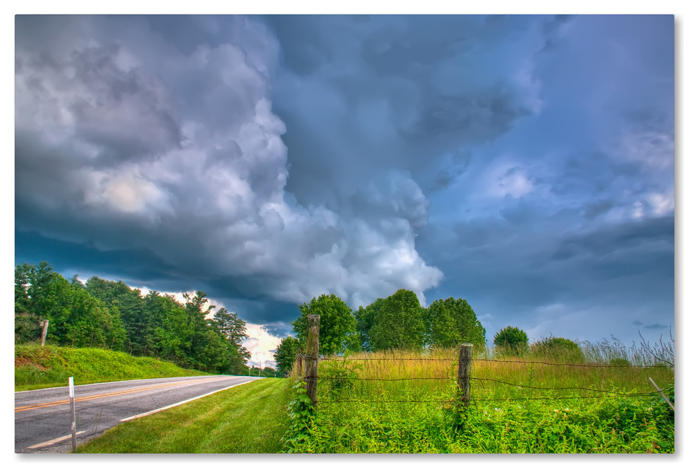 Bob Rouse 'Summer Storm' Canvas Art - Contemporary - Prints And Posters ...