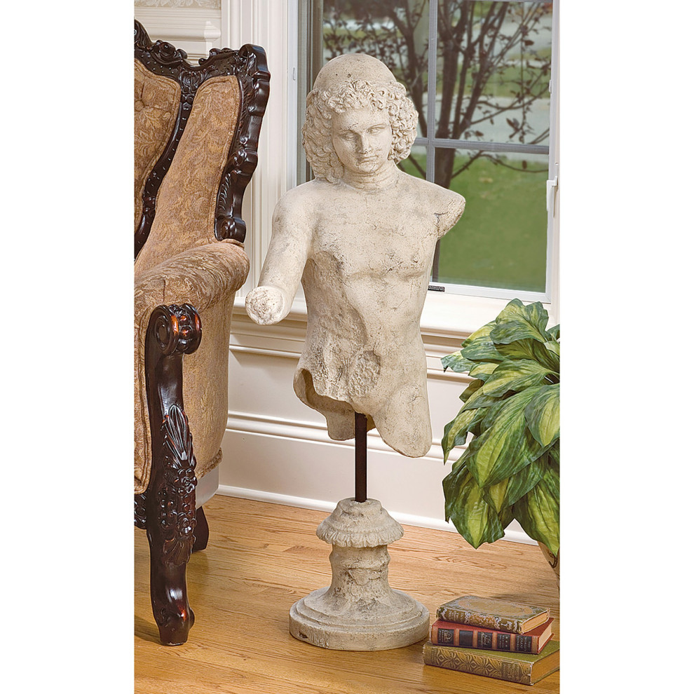 Torso of Hermes Statue - Traditional - Garden Statues And Yard Art - by ...