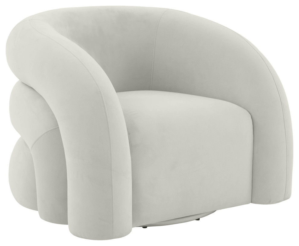 Slipper Swivel Chair - Transitional - Armchairs And Accent Chairs - by ...