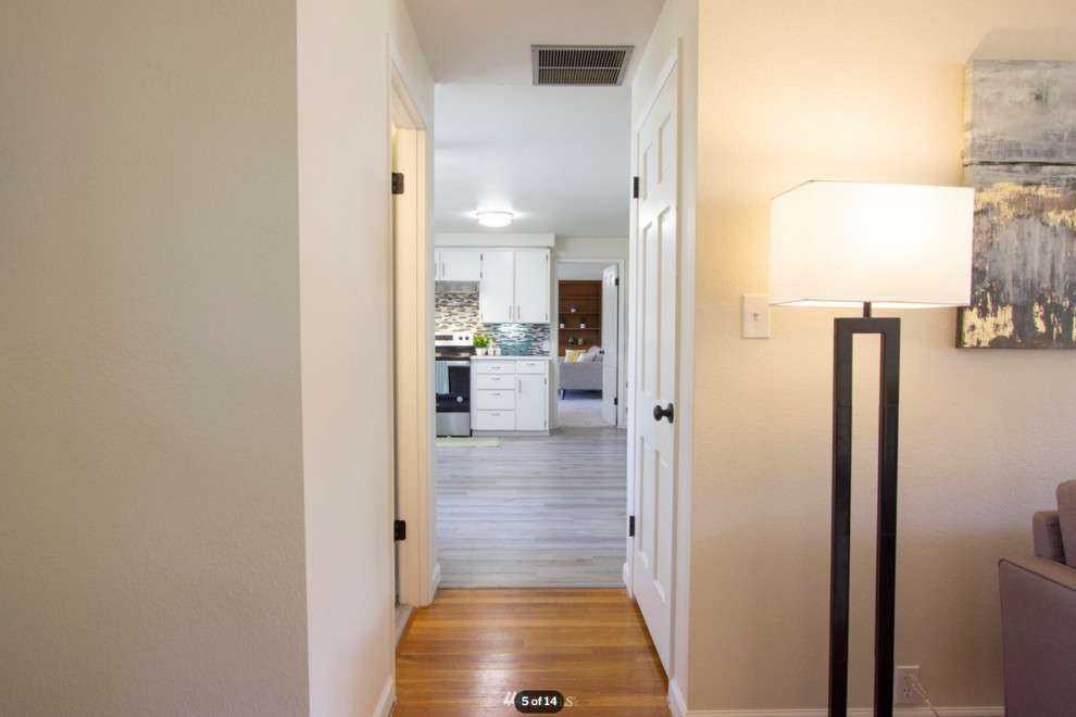 Matching LVP with hardwood