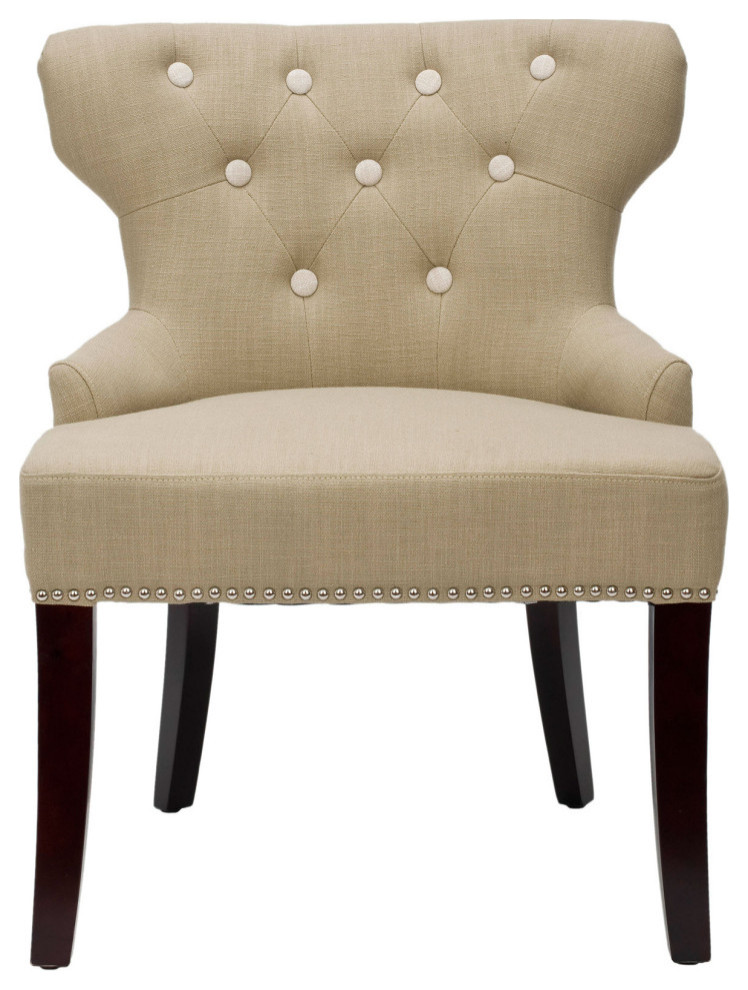 Kadon Chair Sunflower Beige - Transitional - Armchairs And Accent ...