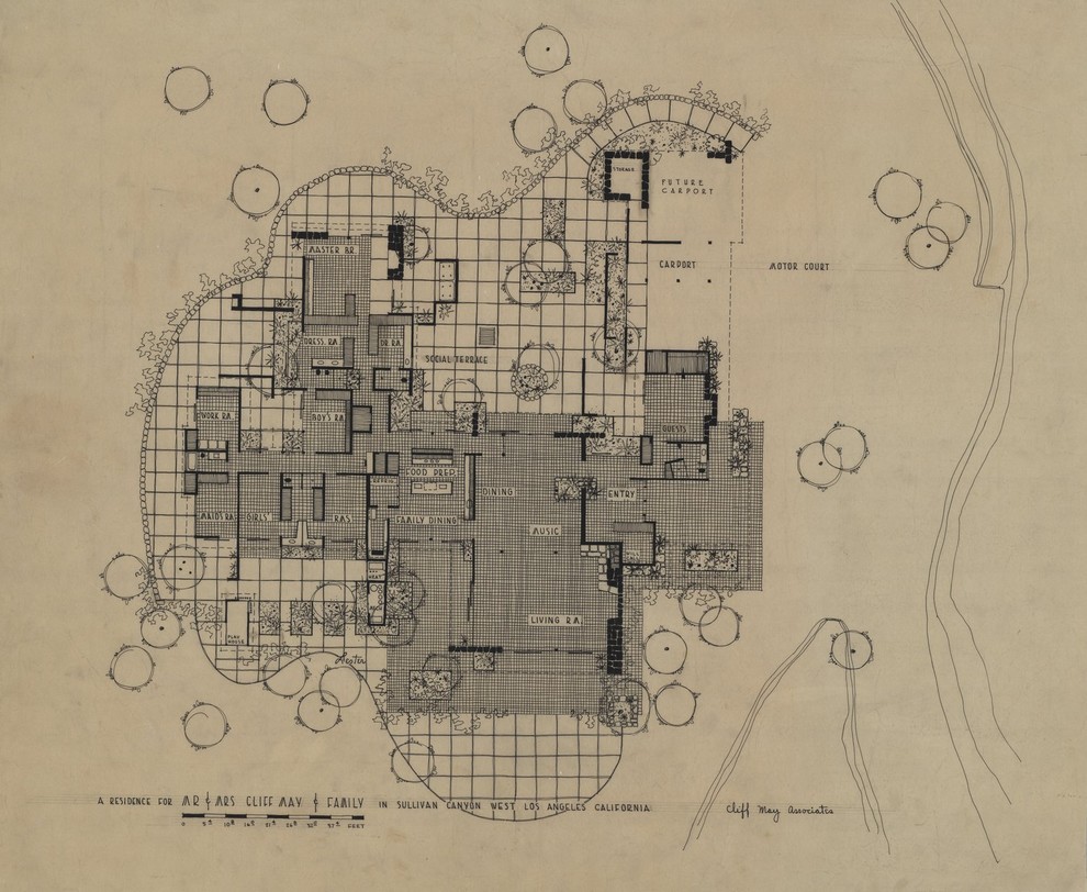 Cliff May House Floor Plans 2540 S Newton St — Ryan Borger Denver
