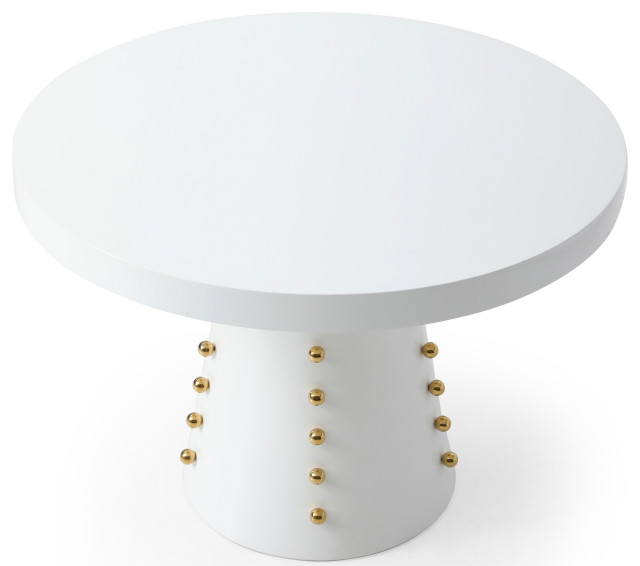 Scarpa White Lacquer Dining Table - Contemporary - Dining Tables - by ...