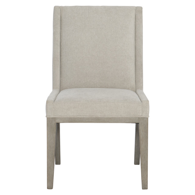 Bernhardt Linea 9-Piece Dining Set, Cerused Greige - Transitional ...
