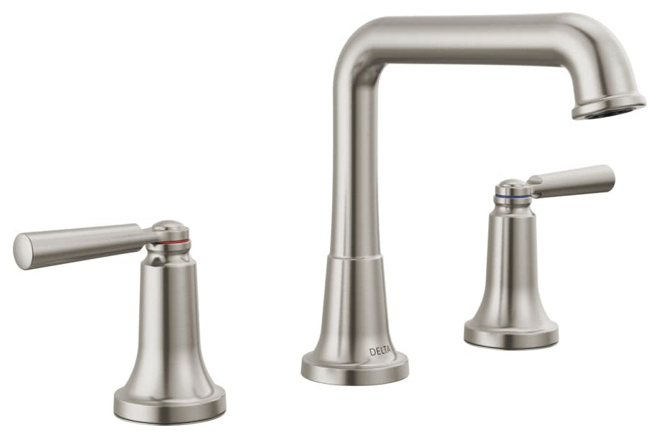 Delta 3536-MPU-DST Saylor 1.2 GPM Widespread Bathroom Faucet ...