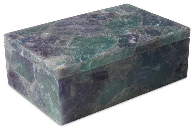 Fluorite Box - Contemporary - Decorative Boxes - by Sideboards and ...