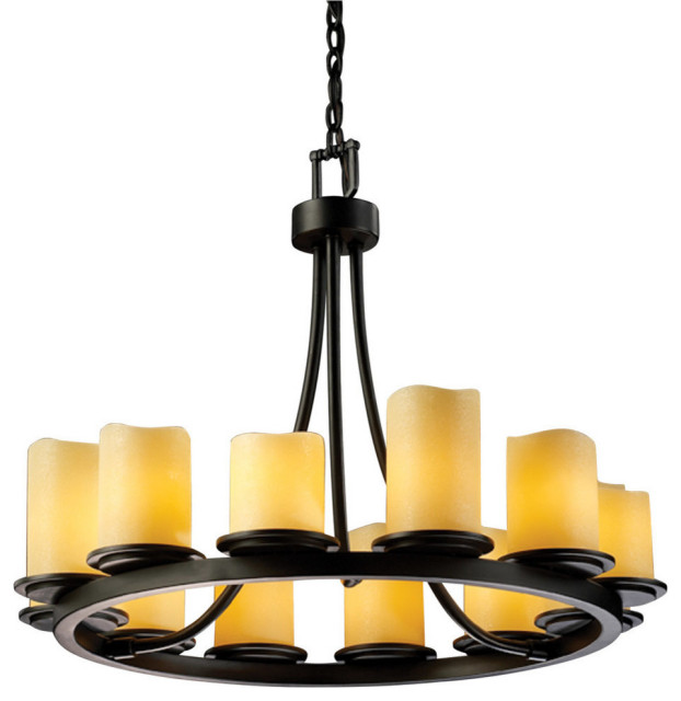 Justice Design Chandelier - Transitional - Chandeliers - by ShopFreely ...