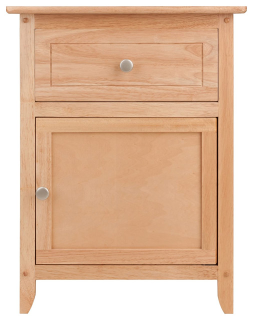 Winsome Wood Natural Beechwood End/Accent Table, Pack of 2 ...