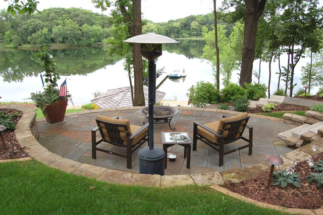Lakeside gardens & hardscapes - Traditional - Landscape - Minneapolis ...