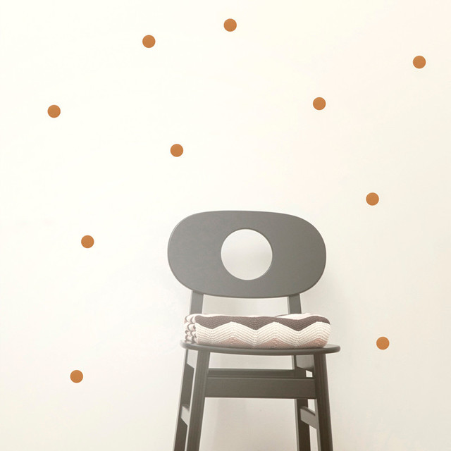 Kidswallsticker Mini Dots, Copper, 54 Dots, W: 21 x H: 29.7 cm (A4 ...