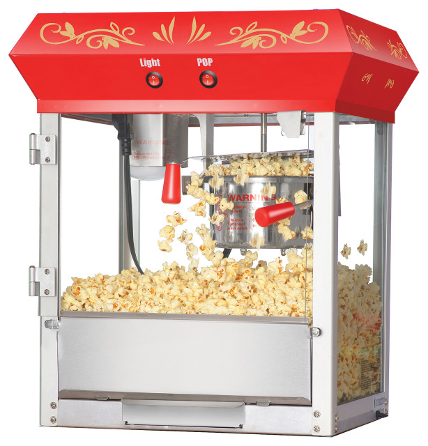 Foundation Countertop Popcorn Machine 1.5 Gallon Popper 6oz Kettle ...