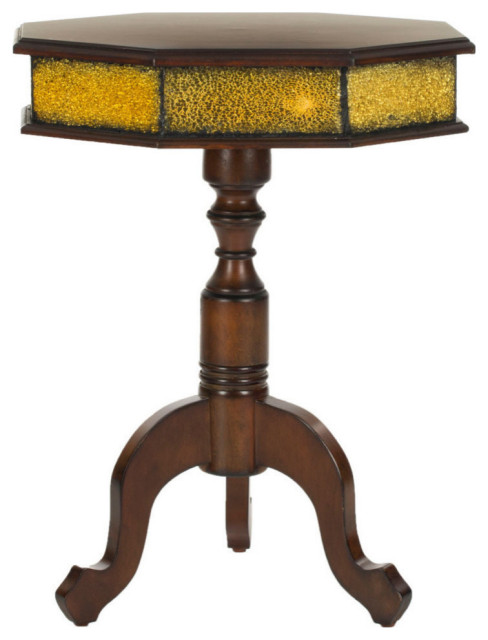 Roberts Side Table, Dark Brown - Modern - Side Tables And End Tables ...