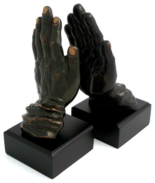 Hand Bookends - Contemporary - Bookends - by Bey-Berk International | Houzz