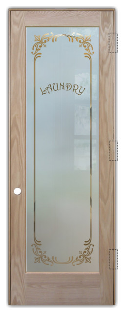 Laundry Door - Lenora Harrington Laundry - Primed - 28" x 80" - Book ...