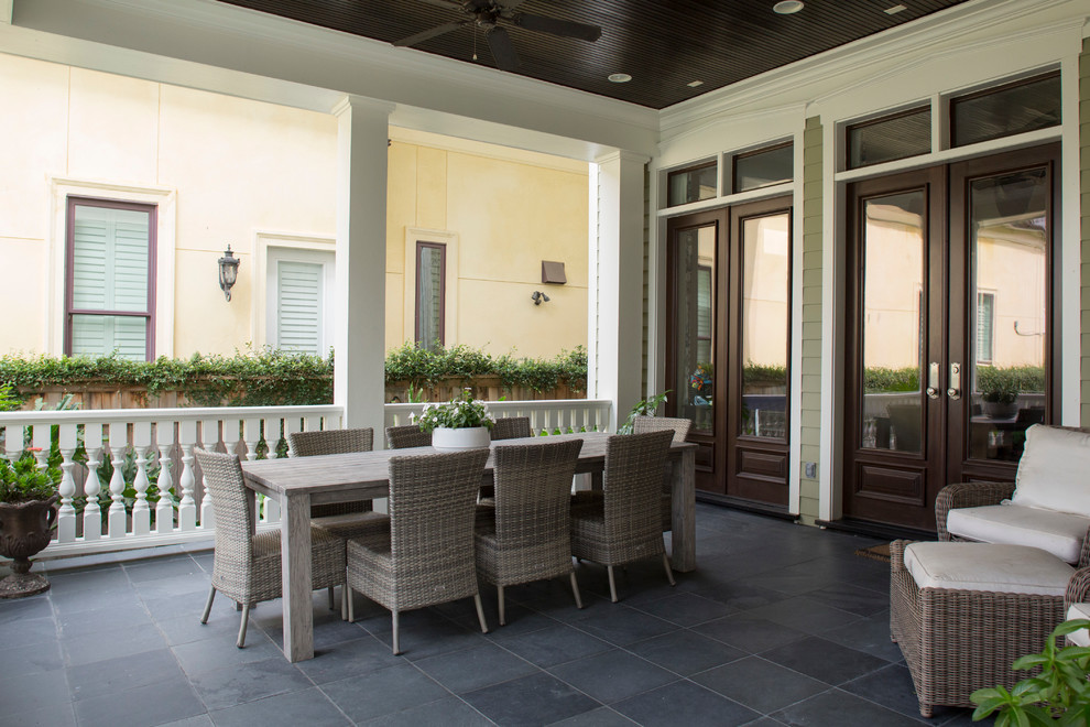 05 - Italianate Porch - Traditional - Porch - Houston - by Aspire Fine ...