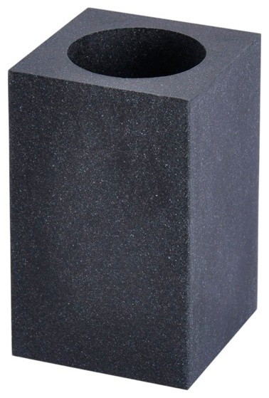 Square Free Standing Toothbrush Tumbler - Contemporary - Toothbrush ...