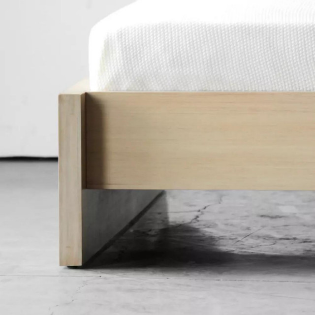 Fen Plank Queen Bed - Transitional - Platform Beds - by Maria Yee Inc ...