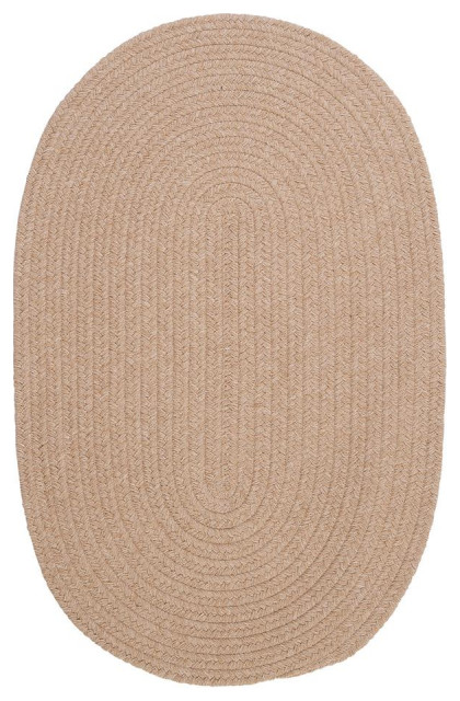 Colonial Mills Rug Bristol Oatmeal Oval, 2x5 - Farmhouse - Hall And ...