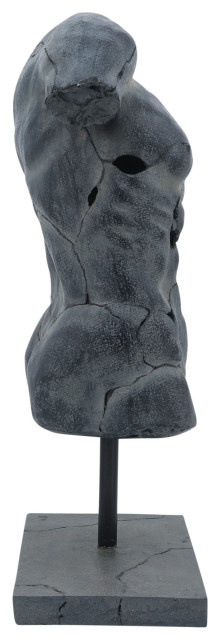 Cracked Torso Sculpture - Contemporary - Decorative Objects And ...