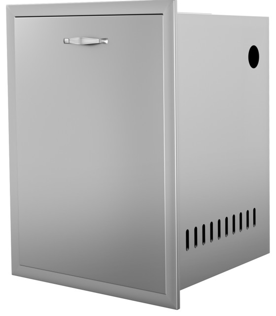 Outdoor Kitchen Propane Tank Drawer Stainless Steel Pull Out Trash ...