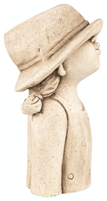 Design Toscano Kissy Face Hat Girl Planter - Contemporary - Outdoor ...