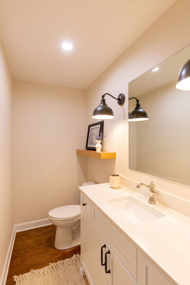 French Country Inspired Main Floor Remodel - French Country - Powder ...