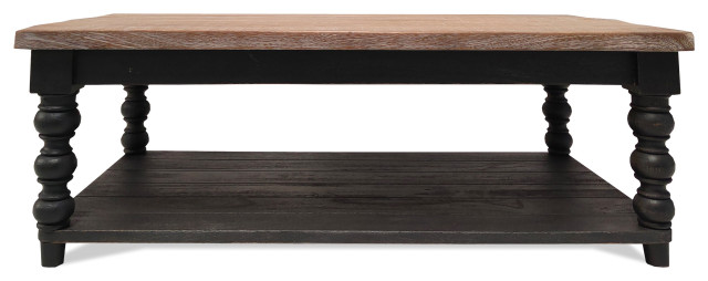 Riverside Furniture Mason Rectangular Coffee Table - French Country ...