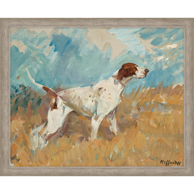 English Setter on Watch Artwork - Contemporary - Paintings - by Paragon ...