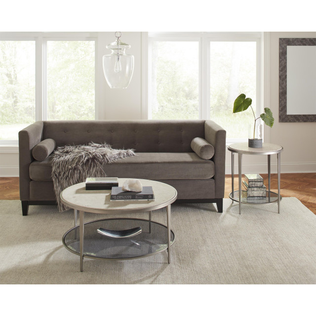 Riverside Furniture Wilshire Round Coffee Table - Transitional - Coffee ...