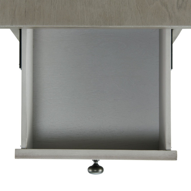 Marty Side Table With Power Port USB Gray, 3A Packing - Craftsman ...