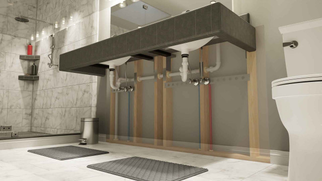 Original Free Floating Vanity Bracket, 20 - Modern - Brackets - by The ...