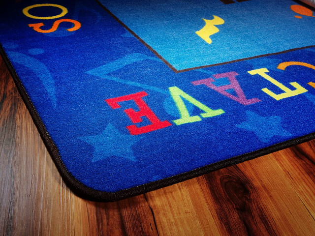 Flagship Carpets VA121-58A 10'9" X 13'2" Fun With Music Educational Rug ...