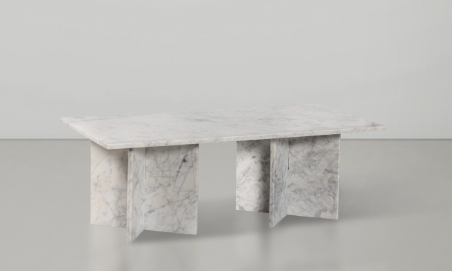 Verona Marble Coffee Table - Contemporary - Coffee Tables - by Meridian ...