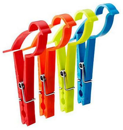 Bird Clips, Set of 4 - Contemporary - Clotheslines - by The New ...