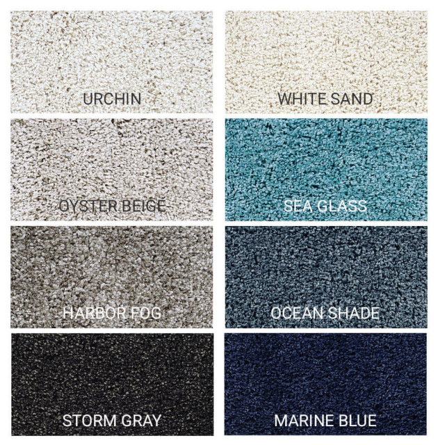 Carolina Shag Indoor Area Rug Carpet Collection, 5x8 - Contemporary ...