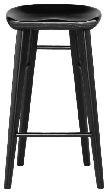 Kami Bar Stool by Nuevo Onyx - Midcentury - Bar Stools And Counter Stools - by Advanced Interior ...