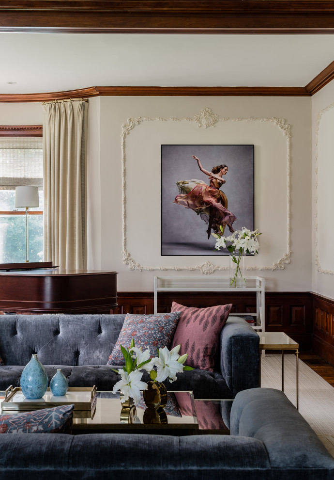 Grande Dame - Victorian - Living Room - Boston - by LeBlanc Design | Houzz