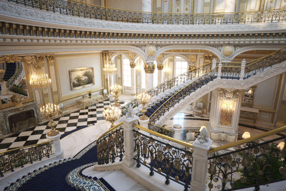 Royal Palace Residential Architecture Construction Project ...