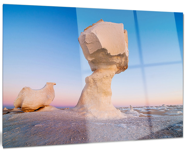 "Wind Eroded Rock Formation" Landscape Photo Glossy Metal Wall Art, 28 ...